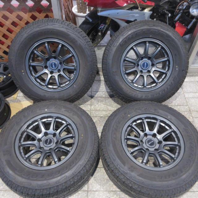 JAOS TRIBE CROSS + BRIDGESTONE DUELER A/T 001 | カー用品 タイヤホイールセット 17インチ ...