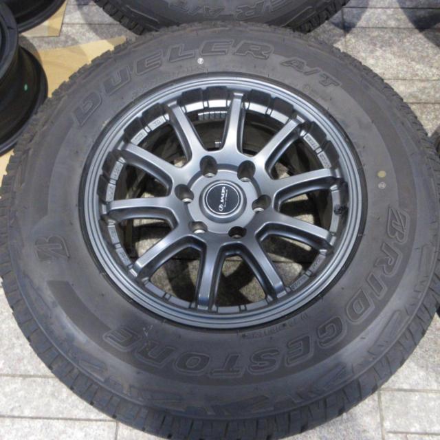 JAOS TRIBE CROSS + BRIDGESTONE DUELER A/T 001 | カー用品 タイヤホイールセット 17インチ ...