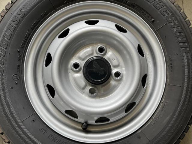 スチールホイール+BRIDGESTONE W300 145/80R12 80/78N LT | カー用品 スタッドレスタイヤホイールセット 12インチスタッドレスタイヤホイールセットを通販で ...