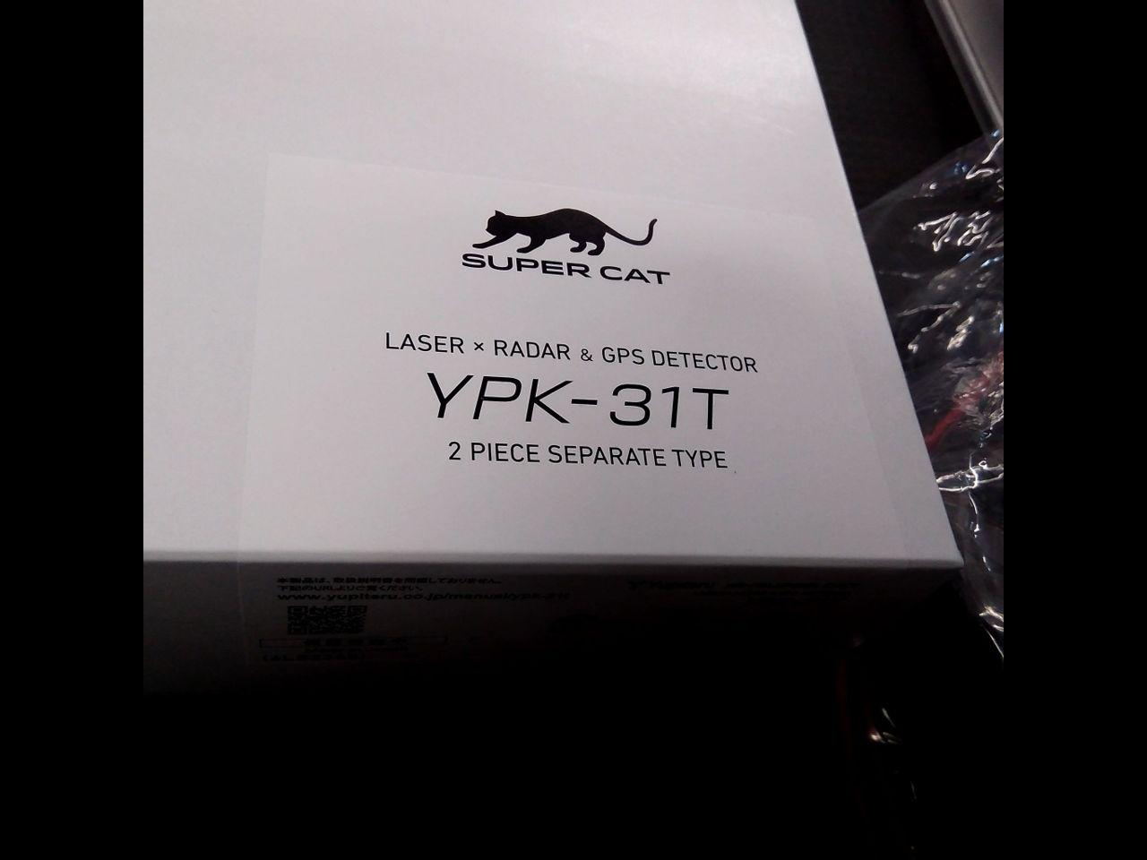 YUPITERU SUPER CAT YPK-31T | 中古品 | アップガレージ 神戸西店 | カー用品 電装系 レーダー探知機を通販で購入する | 中古カー＆バイク用品の販売ならアップガレージ