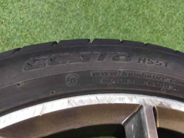 MODELLISTA WINGDANCERⅢ+KUMHO ECSTA HS51 | 中古品 | アップガレージ 群馬高崎店 | カー用品 タイヤホイールセット 17インチタイヤホイールセットを ...