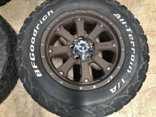 TRISTAR INTERNATIONAL MKW MK-46 + BFGoodrich All-Trrain T/A KO2 | 中古品 | アップガレージ 茨城神栖店 | カー用品 タイヤ ...