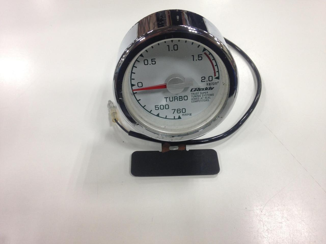 TRUST GReddy TURBO METER | カー用品 メーター系 メーターを通販で購入する | 中古カー＆バイク用品の販売ならアップガレージ