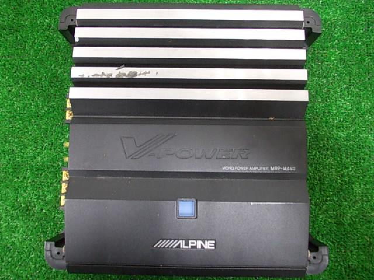 ALPINE V-POWEK MRP-M450 | カー用品 アンプを通販で購入する | 中古カー＆バイク用品の販売ならアップガレージ