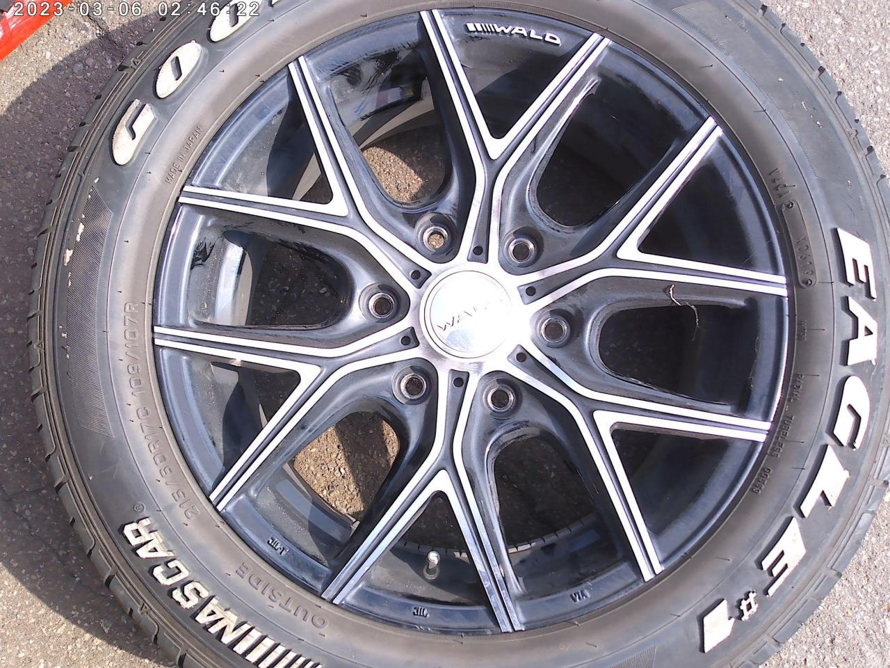 WALD ILLIMA I11-C | カー用品 アルミホイール 17インチホイールを通販で購入する | 中古カー＆バイク用品の販売ならアップガレージ