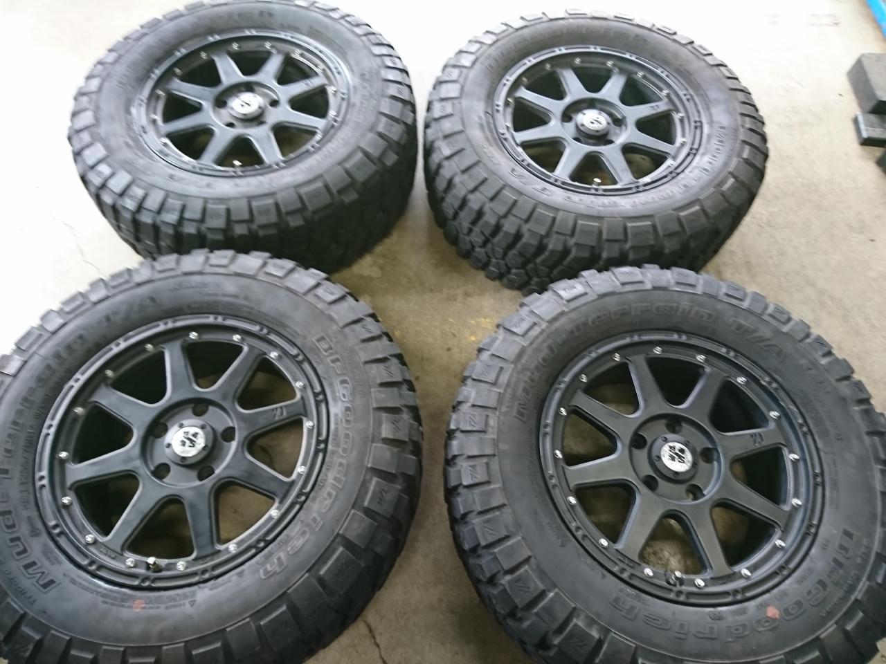 MLJ XTREME-J + BFGoodrich Mud-Terrain T/A KM2 | カー用品 タイヤホイールセット 17インチタイヤホイールセットを通販で購入する | 中古カー ...