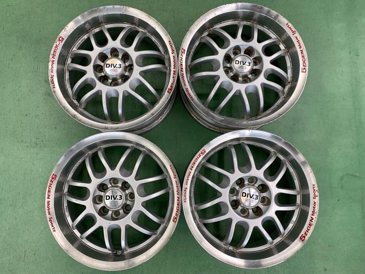 5ZIGEN DIV-3 N1R | 中古品 | アップガレージ 宮城古川店 | カー用品 アルミホイール 15インチホイールを通販で購入する ...