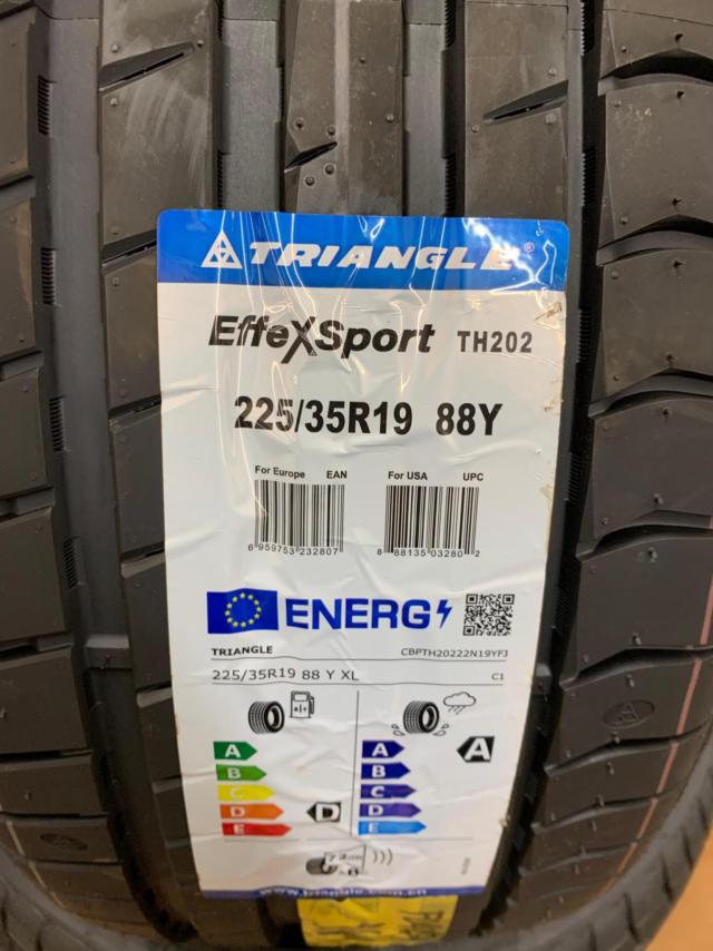 【TRIANGLE】Effex sport TH202 | カー用品 タイヤ 19インチタイヤを通販で購入する | 中古カー＆バイク用品の販売 ...