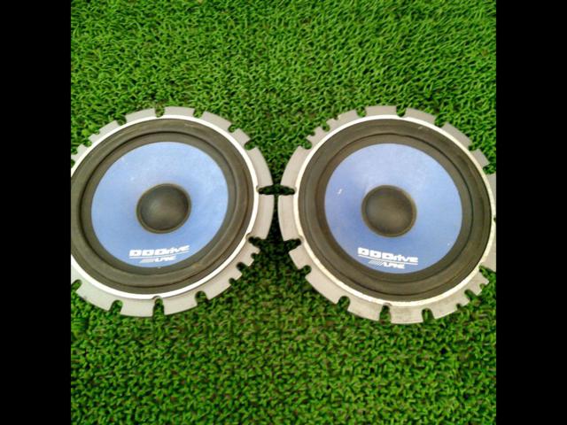 【ALPINE】DDC-165C ミッドのみ | カー用品 スピーカー 埋め込みスピーカーを通販で購入する | 中古カー＆バイク用品の販売なら ...