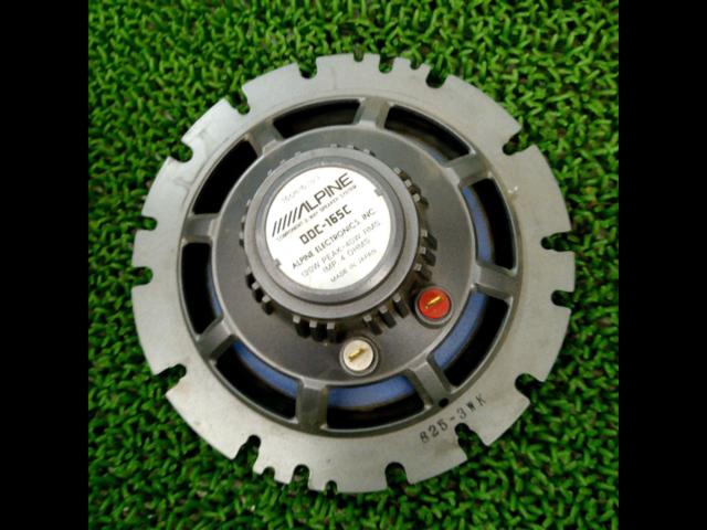 【ALPINE】DDC-165C ミッドのみ | カー用品 スピーカー 埋め込みスピーカーを通販で購入する | 中古カー＆バイク用品の販売なら ...