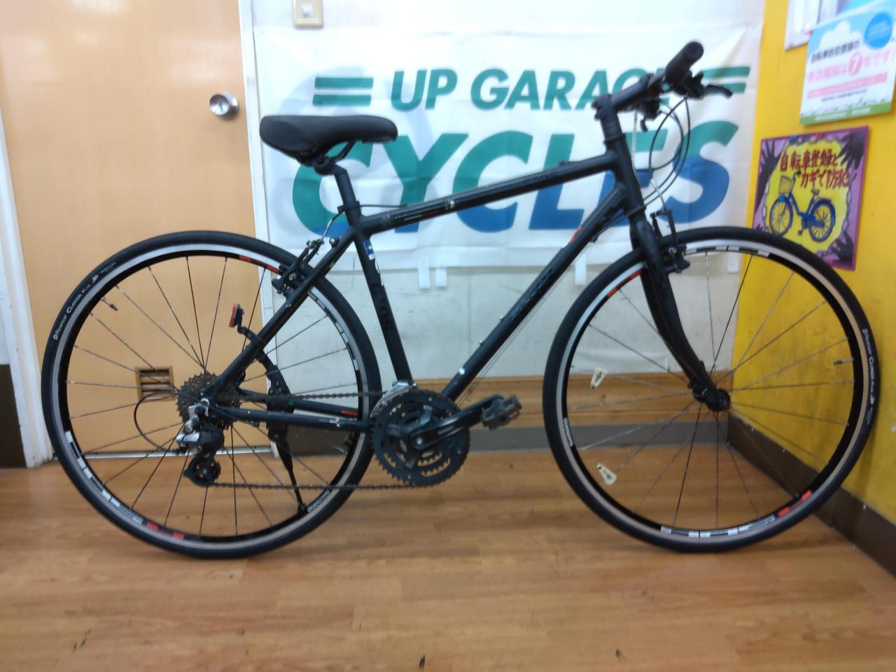 GIOS MISTRAL 700×28C 3×8S アルミフレームクロスバイク ブラック | 自転車 スポーツ クロスバイクを通販で購入する ...