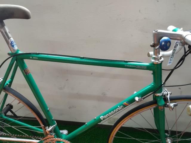 3大特価【わけあり現状販売品】Panasonic PR-500 ORDER 700×21-28C 2×9S TANGEクロモリロードバイク ...