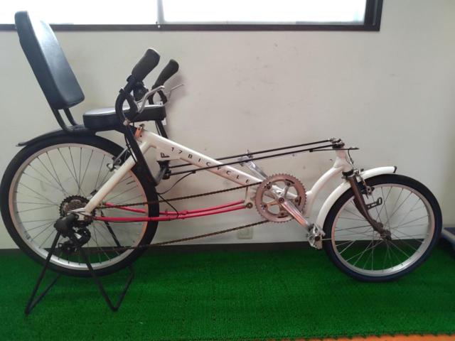 3大特価【わけあり現状販売】17BICYCLE S17? 20/24インチ 外装7段変速 リカンベントバイク ホワイト | その他完成車を通販 ...