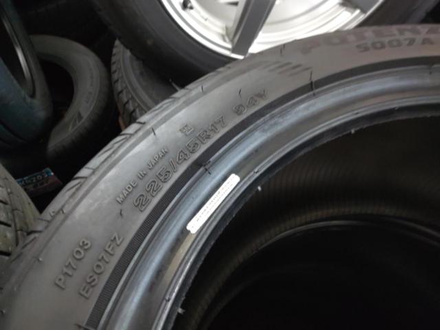 BRIDGESTONE POTENZA S007A | 中古品 | アップガレージ 埼玉西浦和店 | カー用品 タイヤ 17インチタイヤを通販で購入する | 中古カー＆バイク用品の販売なら ...