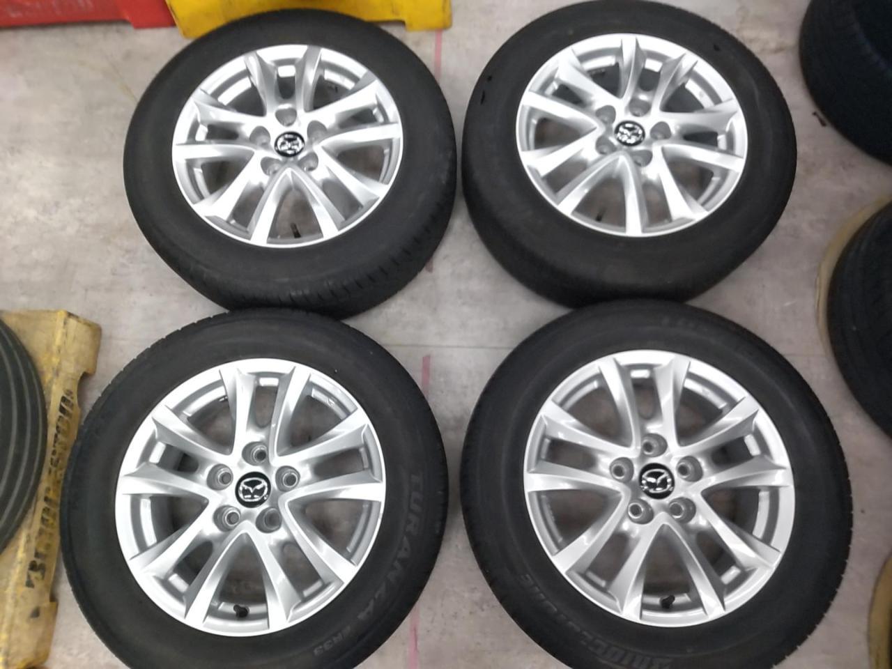 MAZDA アクセラスポーツ純正ホイール+ BRIDGESTONE TURANZA ER33 | 中古品 | アップガレージ ホイールズ相模原 ...