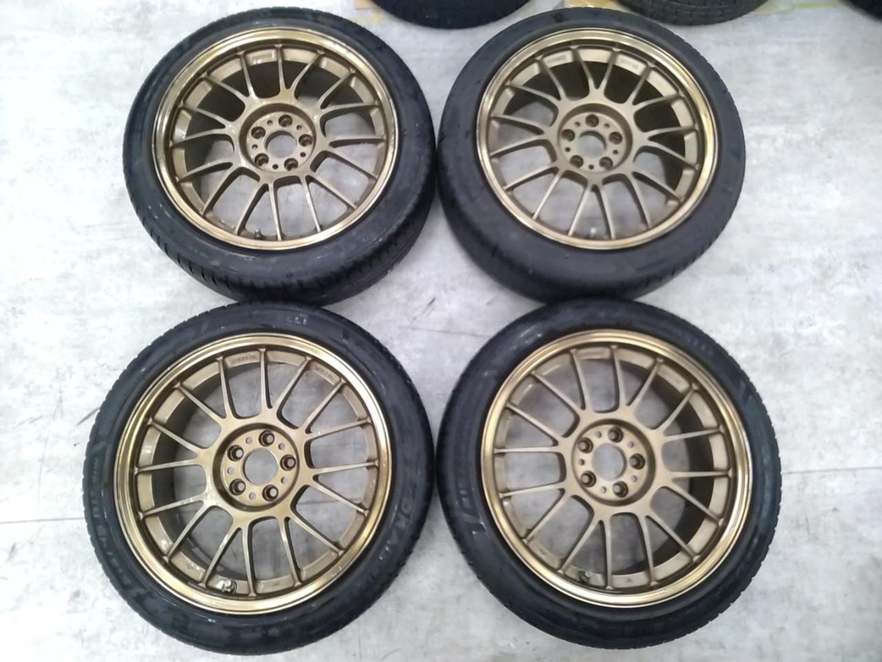 RAYS VOLK RACING SE37 K + PIRELLI DRAGON SPORT | カー用品 タイヤホイールセット 17インチ ...