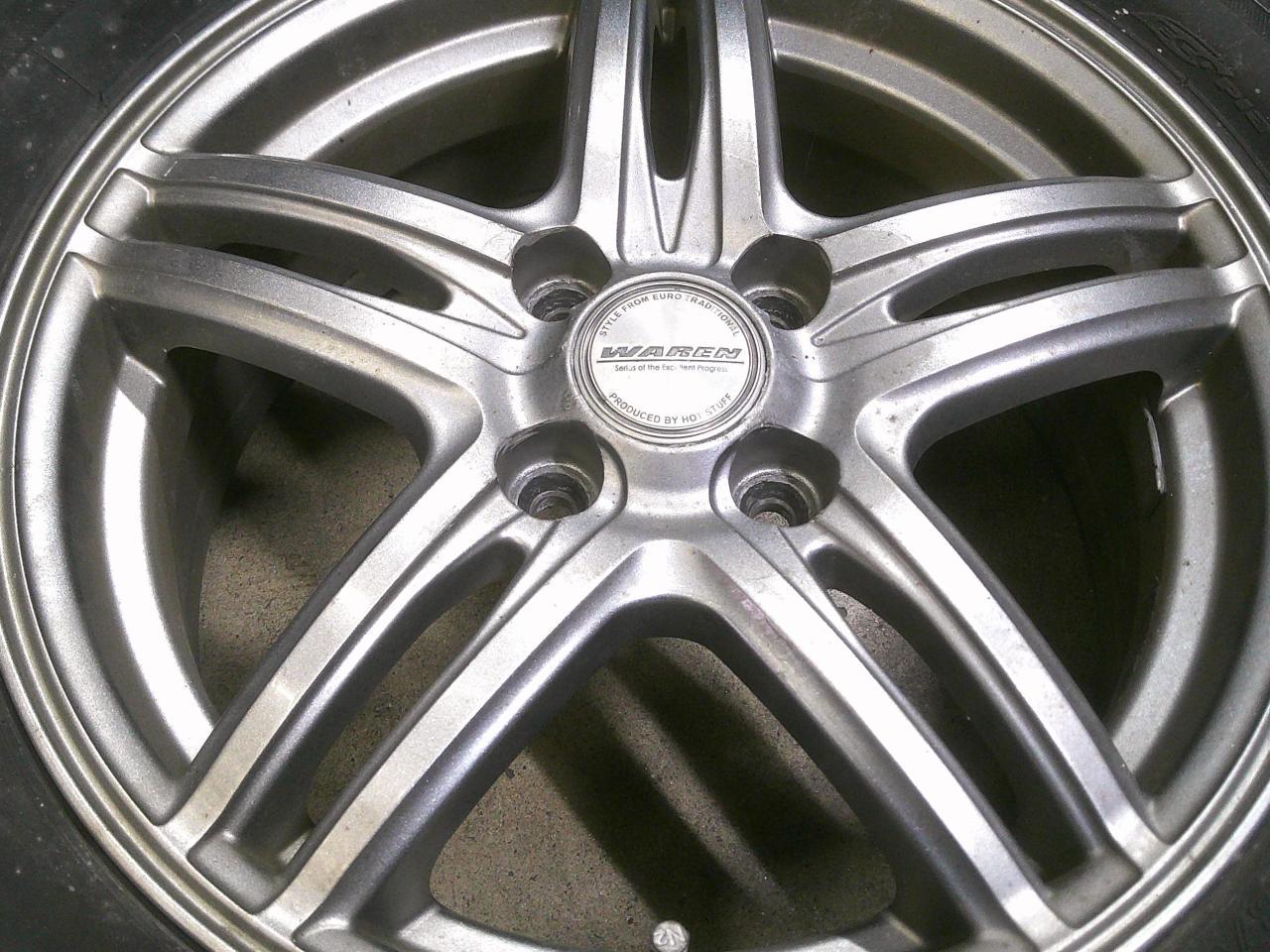 HOT STUFF WAREN WR5 (Y04088) | カー用品 アルミホイール 15インチホイールを通販で購入する | 中古カー ...