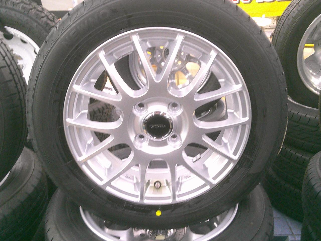 BRIDGESTONE TOP RUN M7 + BRIDGESTONE NEWNO (Y04052) | カー用品 タイヤホイールセット ...