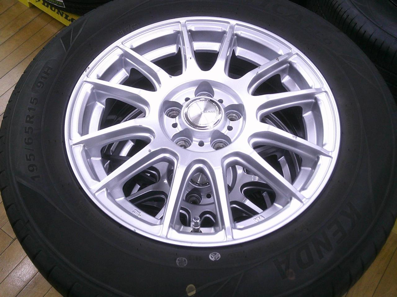 YOKOHAMA/YFC GRASS SC + KENDA KENETICA ECO KR203 | カー用品 タイヤホイールセット 15 ...