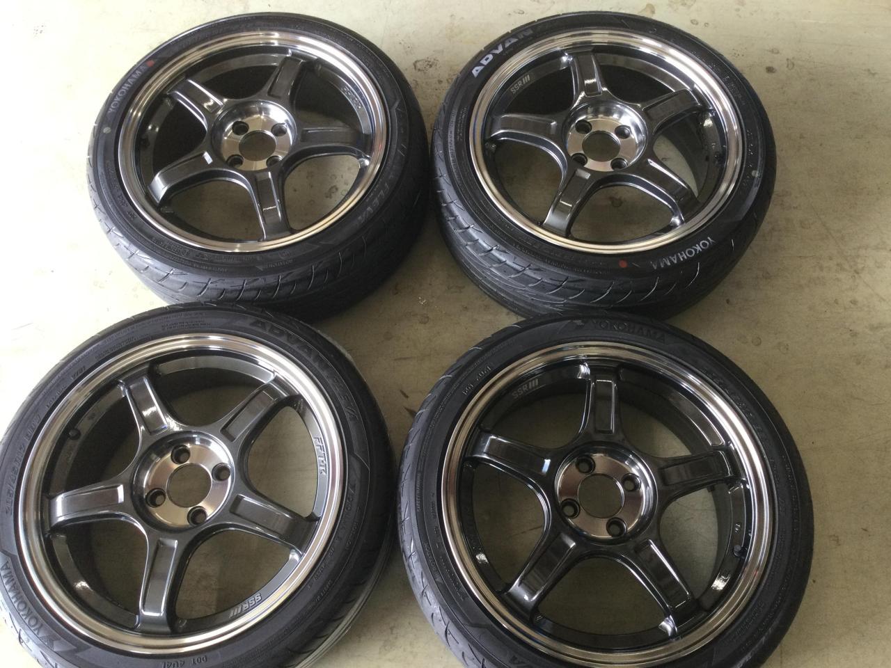 TANABE(タナベ) GT(ジーティー) SSR V01 + ADVAN(アドバン) FLEVA V701 | カー用品 タイヤホイールセット 17インチタイヤホイールセットを通販で購入する ...