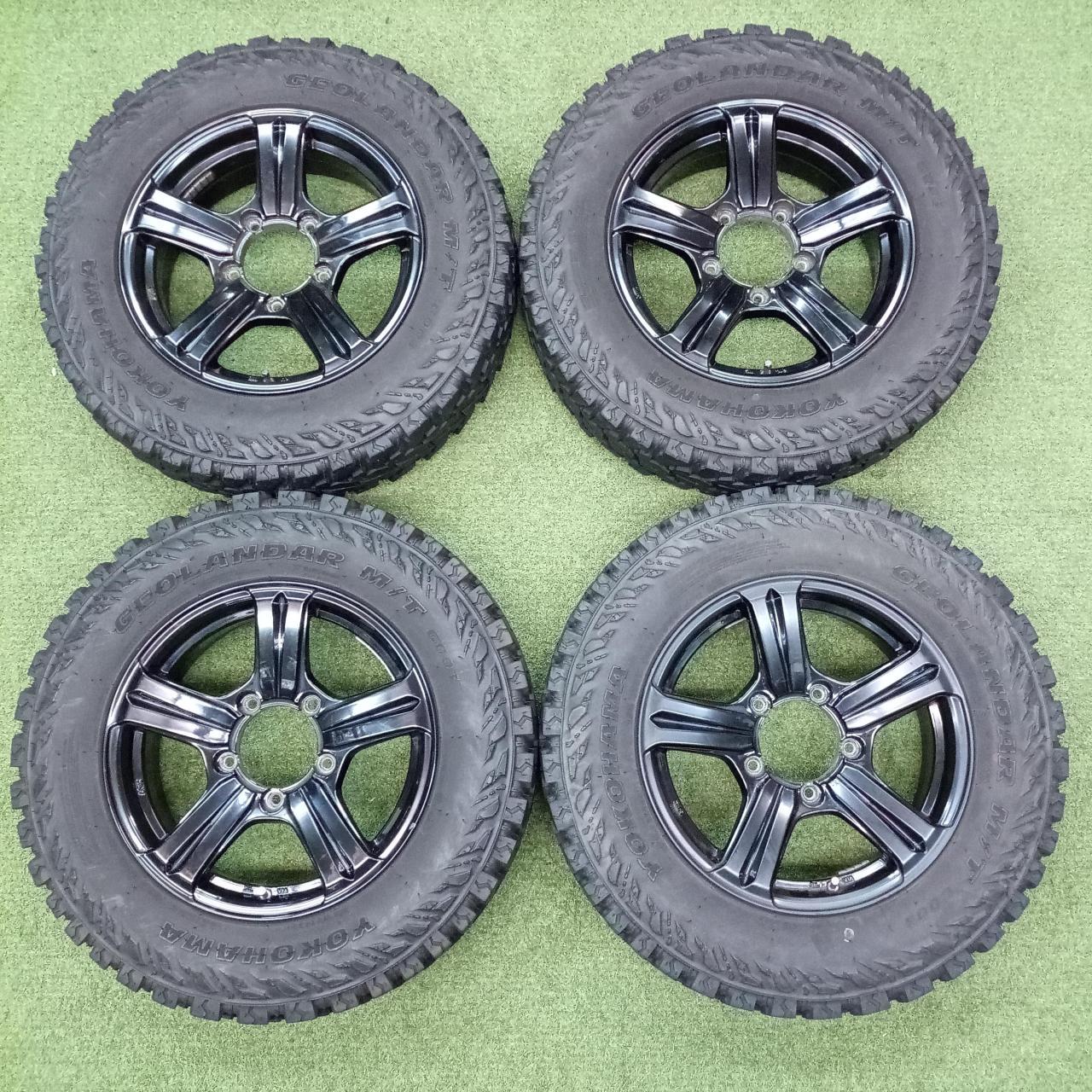 【メーカー不明】 5本スポークアルミ + YOKOHAMA(ヨコハマ) GEOLANDAR M/T G033 2021年製造 | カー用品 ...