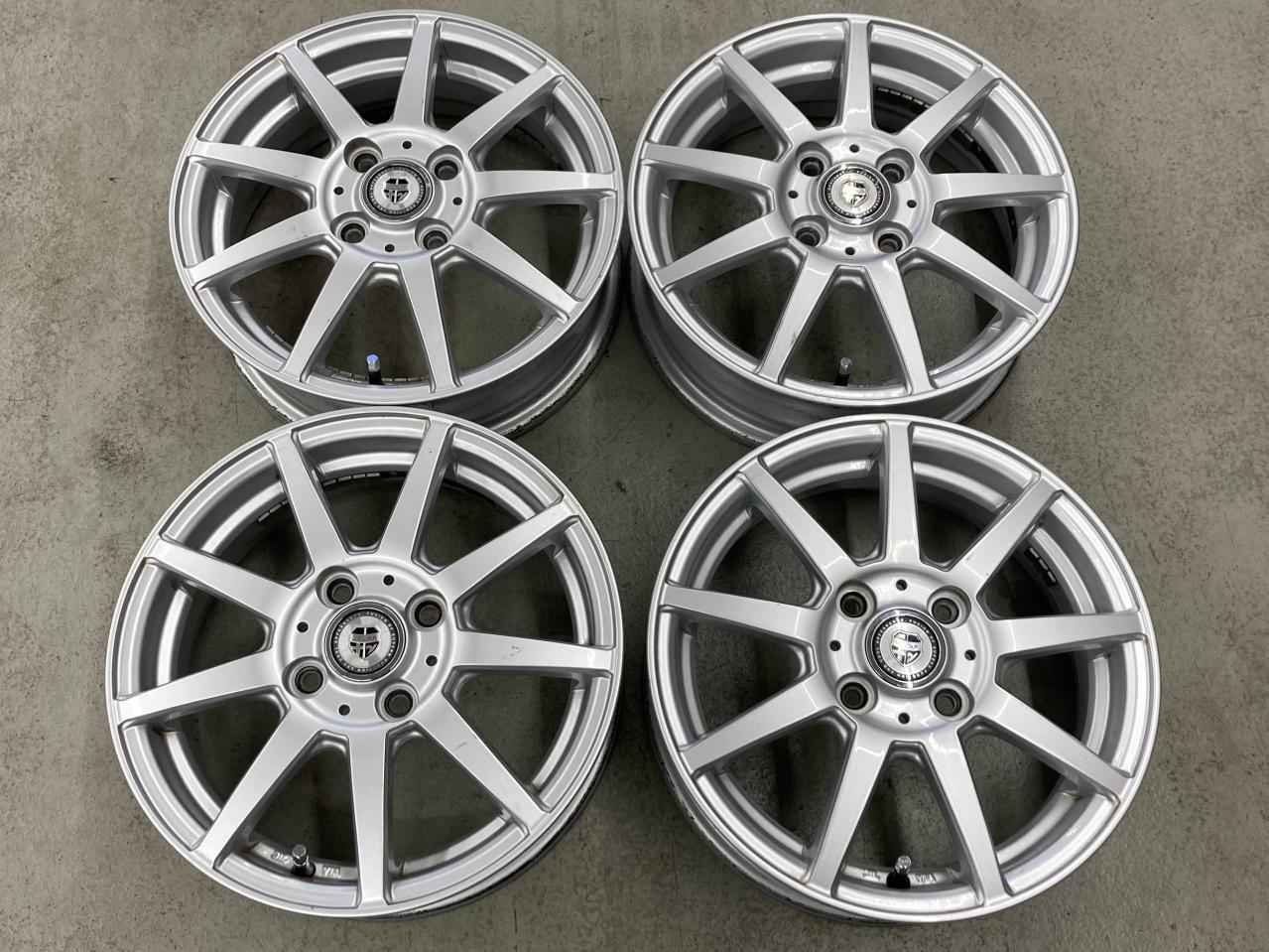 ホイールのみ4本セット 【weds(ウェッズ)】 VOLGA 9本スポークホイール | カー用品 アルミホイール 14インチホイールを通販で ...