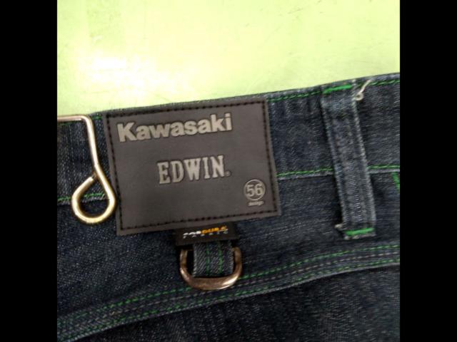 EDWIN No.056G10 ET-9795G EDWIN/56design/KAWASAKI ライディングデニムパンツ サイズ3L | バイク用品 ウエア パンツ[レザー含](二輪)を通販 ...