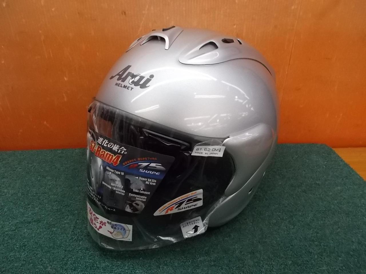 サイズ:XL(61-62cm) Arai(アライ) SZ-Ram4 ジェットヘルメット | バイク用品 ヘルメット ジェットヘルメット(二輪)を通販で購入する | 中古カー＆バイク用品の販売 ...