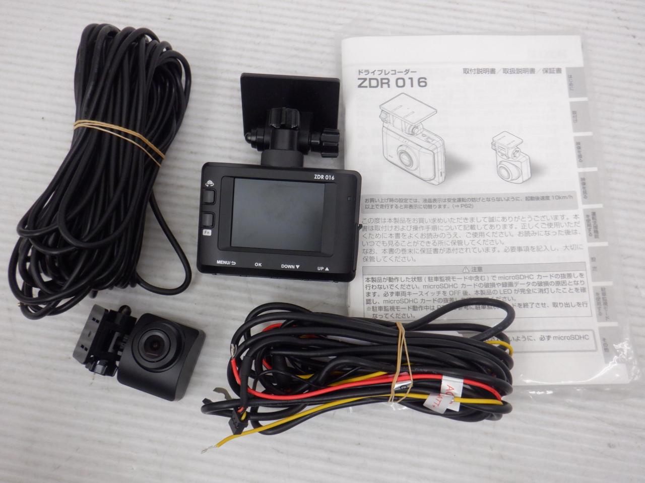 COMTEC ZDR016 前後2カメラドライブレコーダー 2020年モデル | カー用品 カーAVアクセサリー ドライブレコーダーを通販で購入する | 中古カー＆バイク用品の販売ならアップガレージ