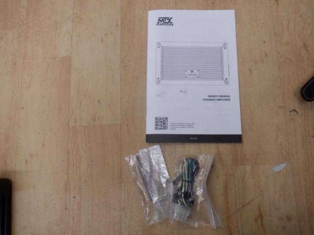 MTX X THUNDER 125.4 | カー用品 アンプを通販で購入する | 中古カー＆バイク用品の販売ならアップガレージ