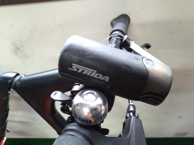 1大特価 STRIDA 16インチシングルギア 機械式ディスクブレーキ折りたたみ自転車 イエロー | 折りたたみ自転車を通販で購入する | 中古自転車・自転車パーツを購入するならアップガレージ