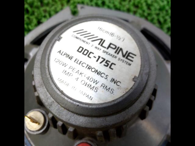 ALPINE(アルパイン)DDC-175B ※ミッドのみ※ | カー用品 スピーカー 埋め込みスピーカーを通販で購入する | 中古カー＆バイク用品の販売ならアップガレージ
