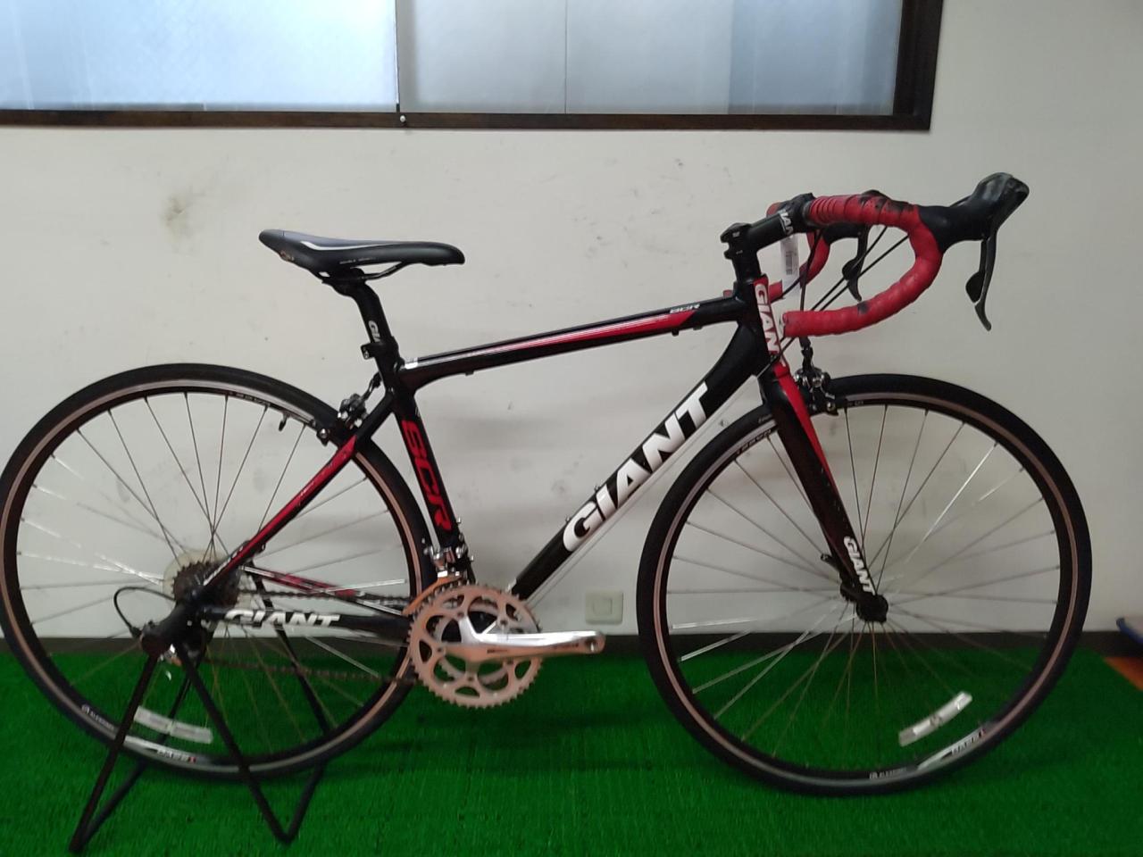 2大特価 GIANT SCR 2014年前後モデル? 700×23C 2×10S アルミフレームロードバイク ブラック | ロードバイクを通販 ...