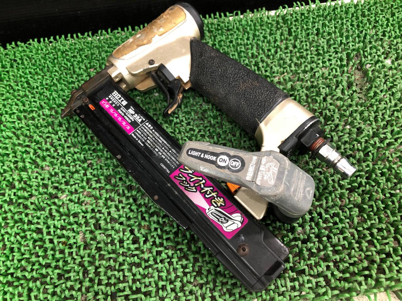 HITACHI KOKI 日立工機 NP35A 35mm ピン釘打 | 総合リユース エアーツール エア釘打機を通販で購入する | 中古カー ...