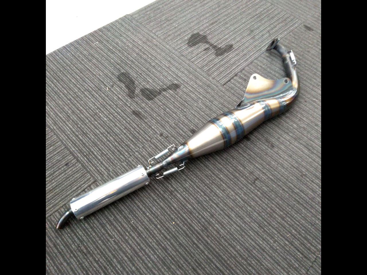 RSヨコタ レーシングチャンバー ライブDio/SR/ZX/J/S(AF34/35) | バイク用品 マフラー チャンバー(二輪)を通販で購入する | 中古カー＆バイク用品の販売ならアップガレージ