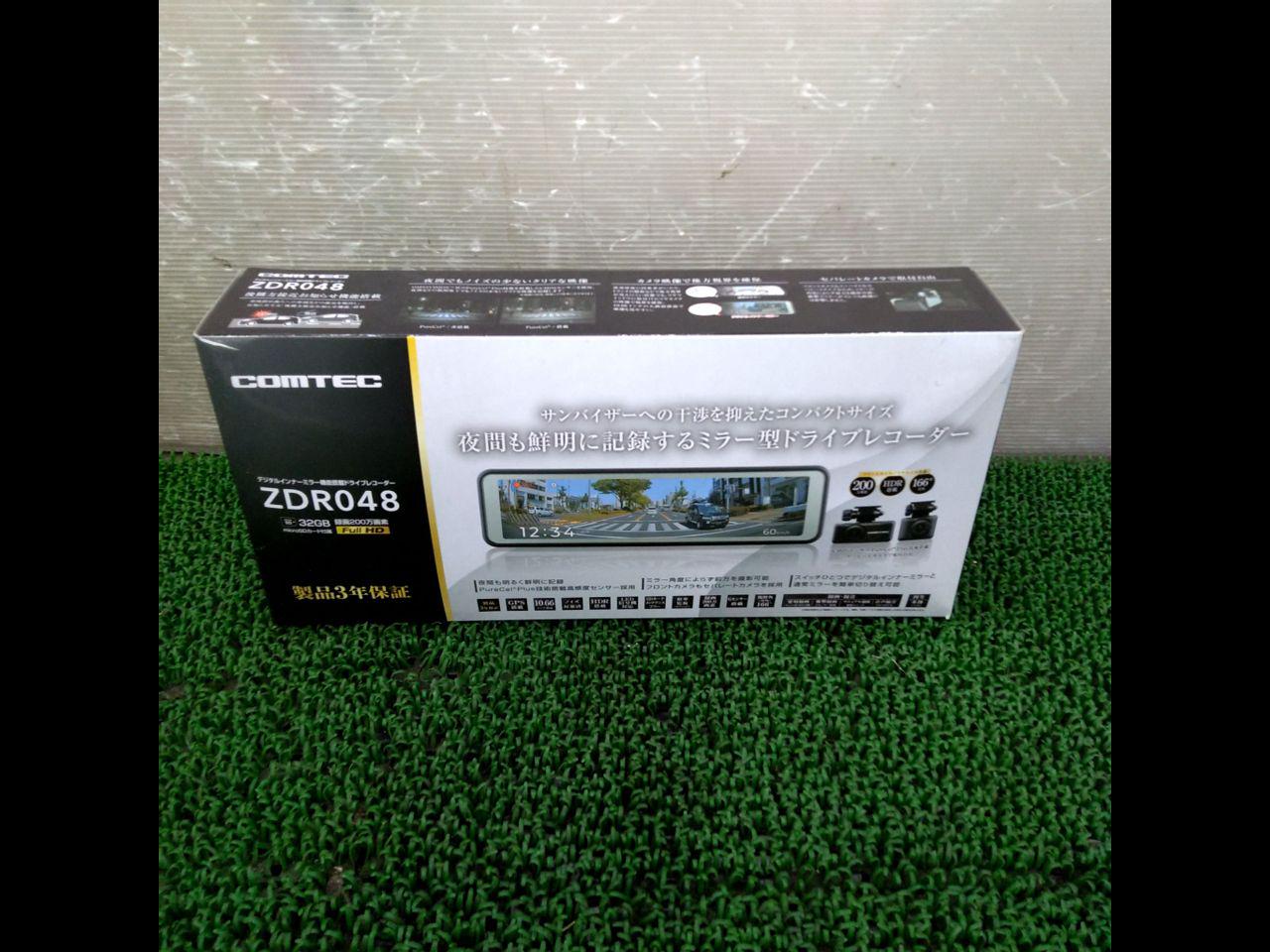 COMTEC ZDR048 ミラー型前後ドライブレコーダー | カー用品 カーAVアクセサリー ドライブレコーダーを通販で購入する | 中古カー＆バイク用品の販売ならアップガレージ