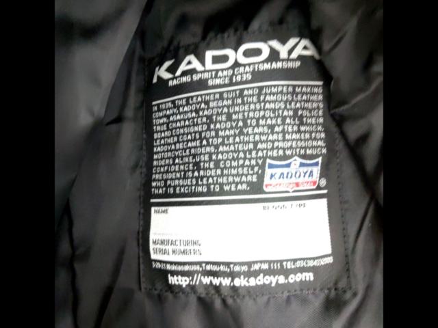 サイズ:4L KADOYA K’s LEATHER レザー シングルライダース | 中古品 | アップガレージ ライダース小牧インター店 | バイク用品 ウエア ジャケット(二輪)を通販で購入 ...