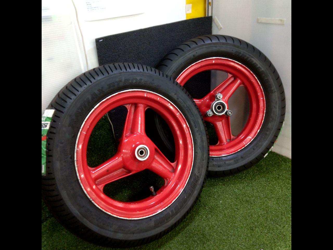 NSR50 HONDA純正 前後ホイール | 中古品 | アップガレージ 平塚店 | バイク用品 ホイール・タイヤ ホイール・タイヤセット ...