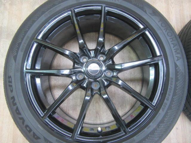 HOT STUFF(ホットスタッフ) G.speed(ジースピード) G-02 + YOKOHAMA(ヨコハマ) ADVAN dB V553 | カー用品 タイヤホイールセット 18インチ ...