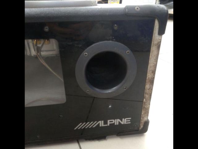 ※ワケアリ ALPINE BASS ZR music max1000 | カー用品 スピーカー サブウーハースピーカーBOX付を通販で購入する ...