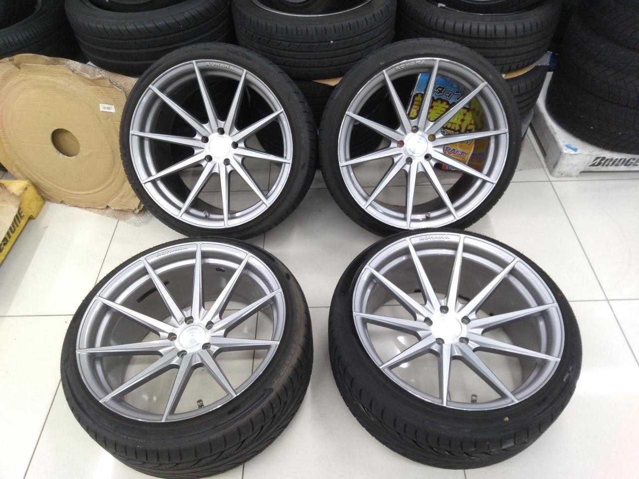 ROHANA RFX1 + ATR APORT★カスタムチューナーサイズ!!アウディ等に★ | カー用品 タイヤホイールセット 20インチ ...