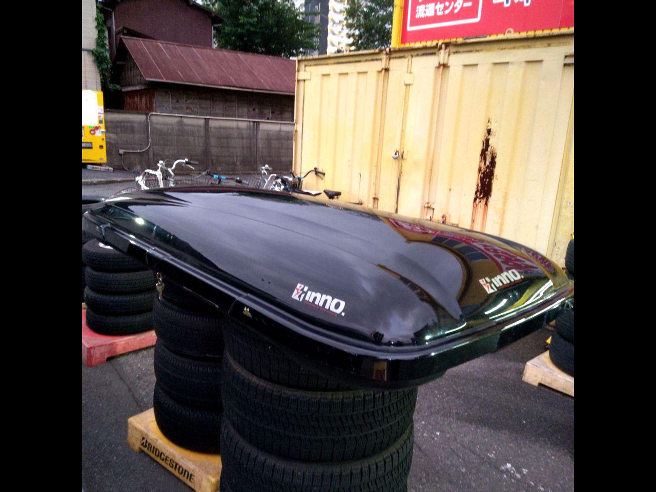 INNO BRQ55MBK ルーフボックス55 | 中古品 | アップガレージ 千葉中央店 | カー用品 キャリア ルーフBOXを通販で購入する | 中古カー＆バイク用品の販売ならアップガレージ