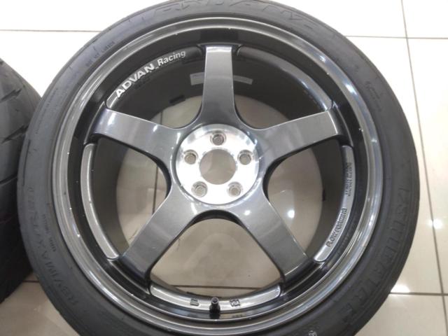 ★新品シバタイヤ付き♪★YOKOHAMA ADVAN Racing TC3 + SHIBATIRE R23 300 ★86/BRZなど ...