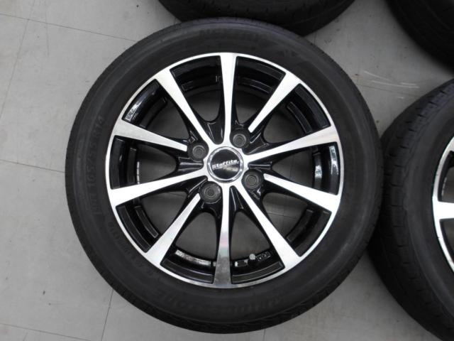HOT STUFF Laffite LE-03+BRIDGESTONE NEXTRY | カー用品 タイヤホイールセット 14インチタイヤホイールセットを通販で購入する | 中古カー＆バイク用 ...