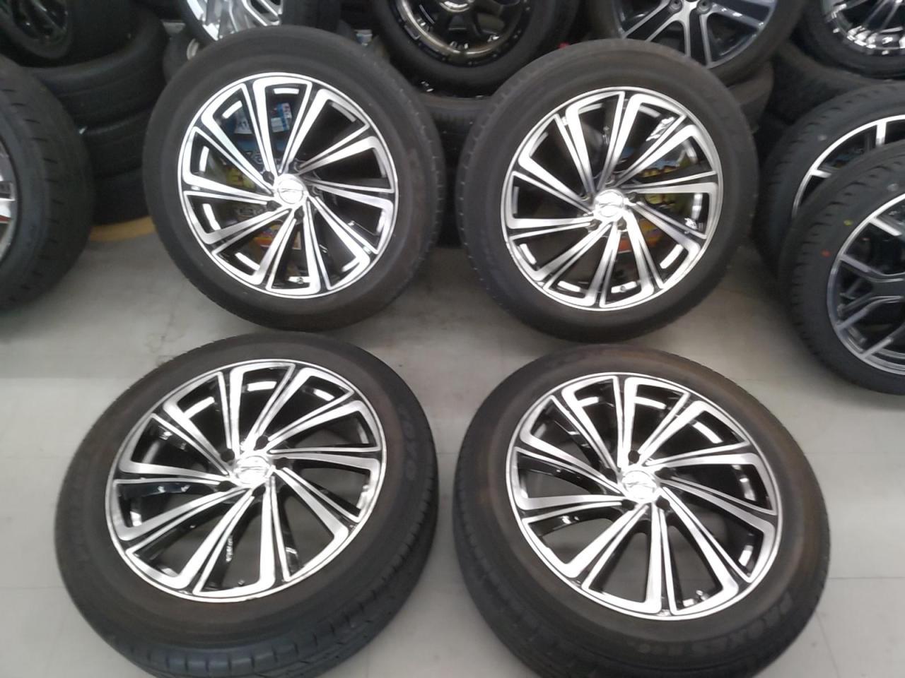 【BADX】632 LOXARNY(ロクサーニ) LOXARNY TEMPEST TURBINE RE+【GOODYEAR】EAGLE RVF | カー用品 タイヤホイールセット 19インチ ...