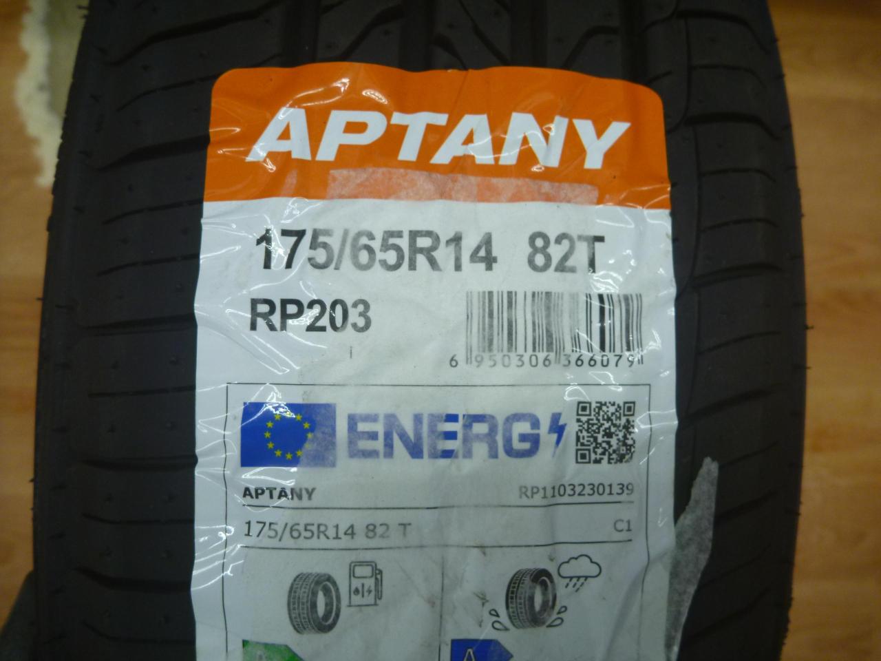 APTANY RP203(1本) | カー用品 タイヤ 14インチタイヤを通販で購入する | 中古カー＆バイク用品の販売ならアップガレージ