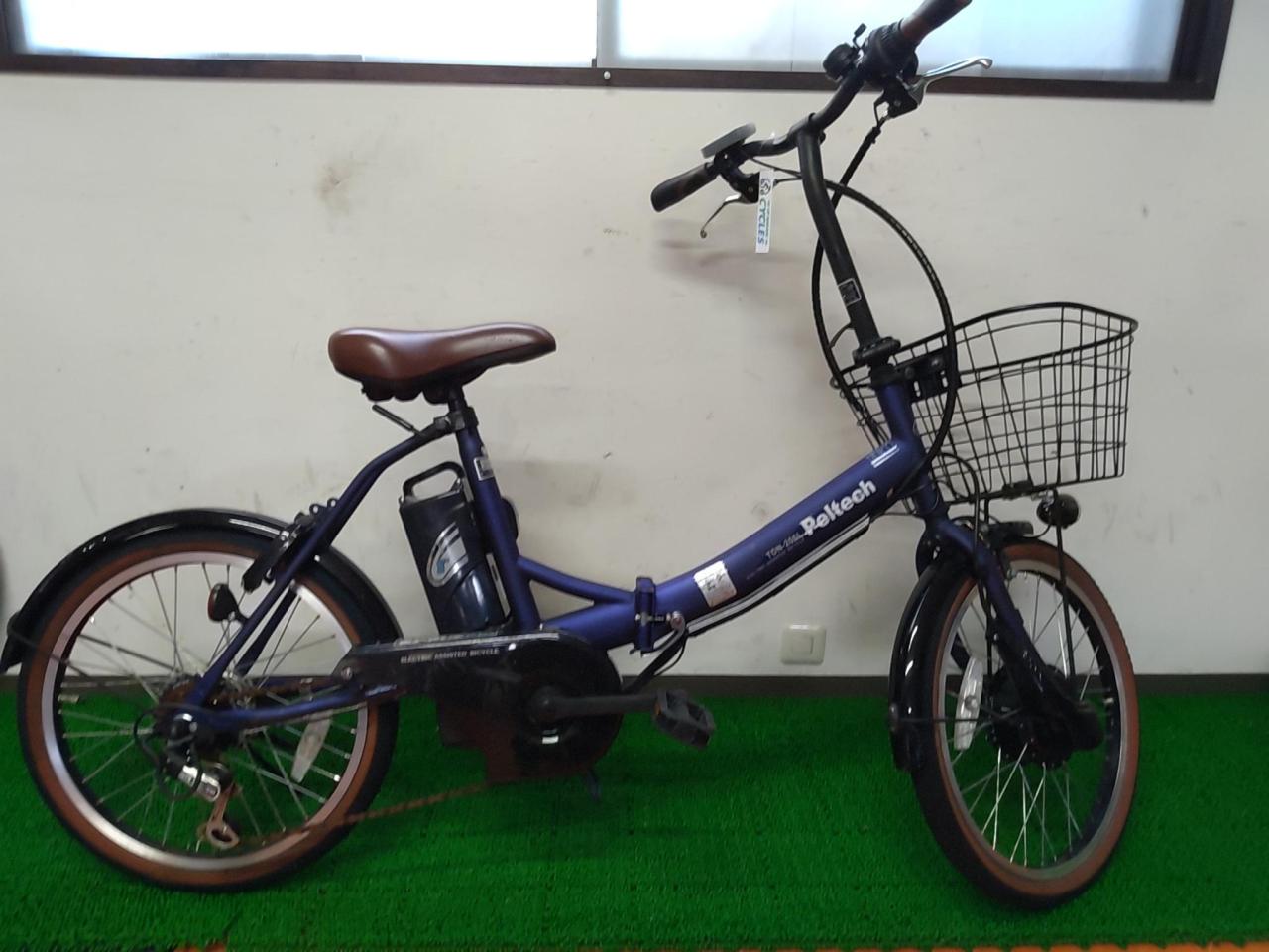 1大特価 PELTEC TDN-206L 20インチ外装6段変速 折りたたみ電動アシスト付き自転車 8Ah ブルー | 電動アシスト自転車を通販で購入する | 中古自転車・自転車パーツを購入 ...