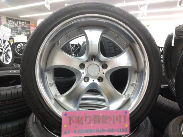 AME SHALLEN CX + KENDA KR32 ★未使用特価タイヤ付き!★ | カー用品 タイヤホイールセット 19インチタイヤ ...