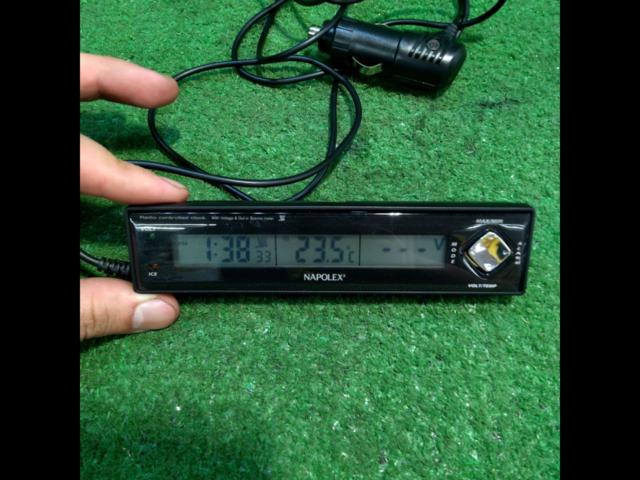 NAPOLEX Radio controlled clock 時計 | 中古品 | アップガレージ 横須賀根岸店 | カー用品 その他(カー用 ...
