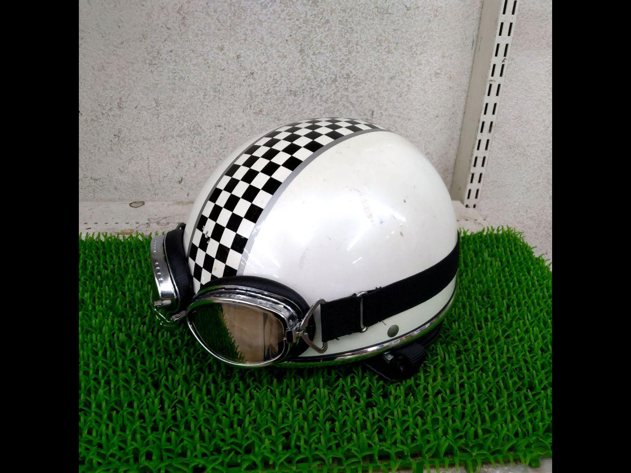 CEPTOO ゴーグル付 ハーフヘルメット サイズ:57-59cm | バイク用品 ヘルメット ハーフメット(二輪)を通販で購入する | 中古カー＆バイク用品の販売ならアップガレージ